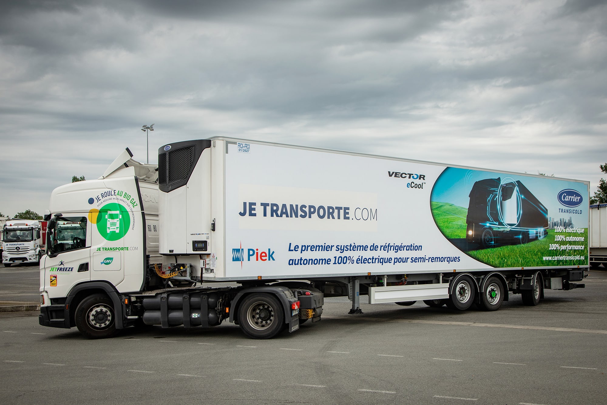 Vector eCool, de Carrier Transicold permet de réduire de 75% le rejet ...