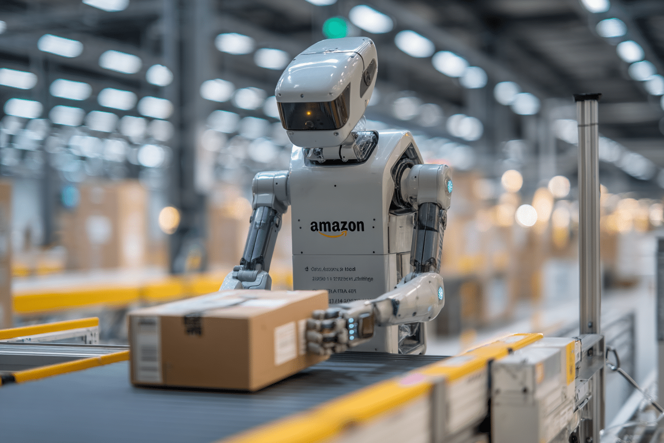 Amazon révolutionne l'entrepôt avec ses nouveaux robots