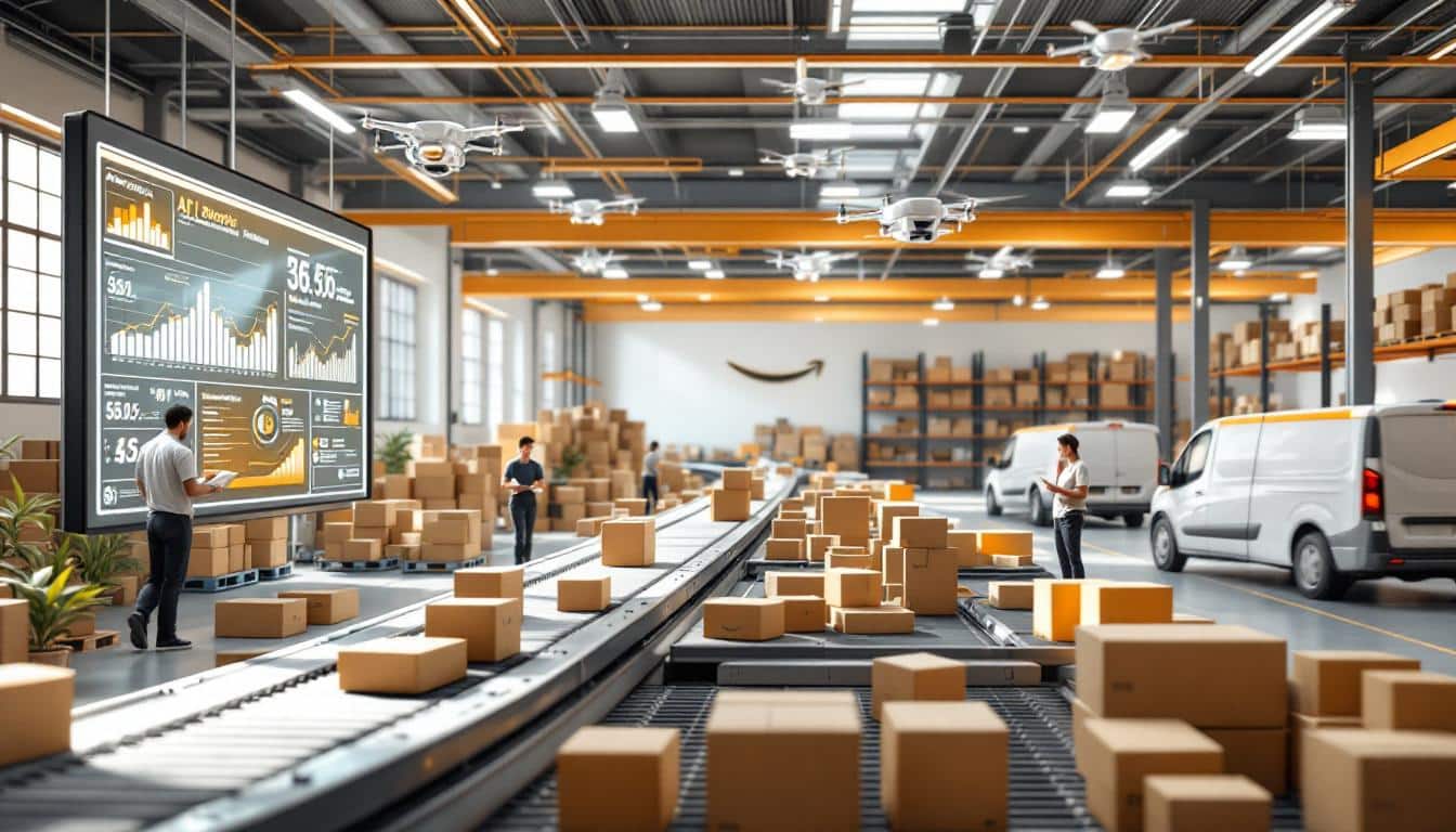 Amazon réinvente la logistique avec l'IA : prévisions, livraisons et ...